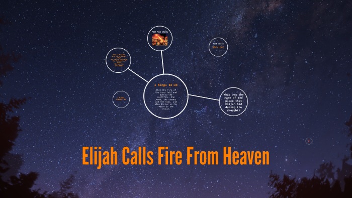 Elijah Calls Fire From Heaven by BJ Brink on Prezi