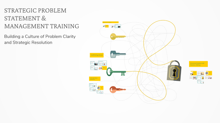 STRATEGIC PROBLEM STATEMENT & MANAGEMENT TRAINING by Kevin Conrad on Prezi