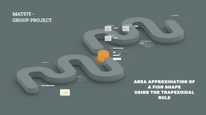 AREA APPROXIMATION OF A FISH SHAPE USING THE TRAPEZOIDAL RULE by ...