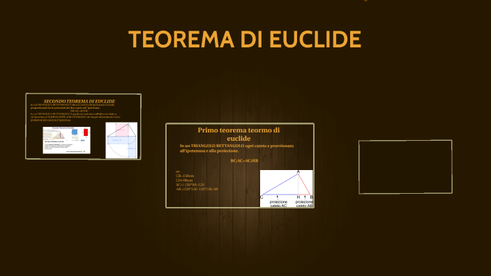 TEOREMA DI EUCLIDE by Andrea De blasi on Prezi