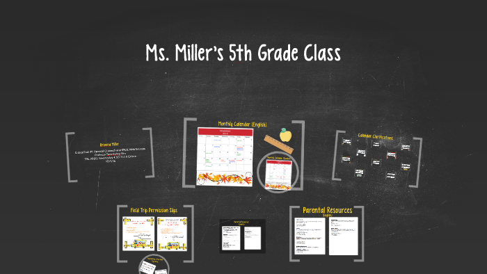 Ms. Miller's 5th Grade Class by Brionna Miller on Prezi
