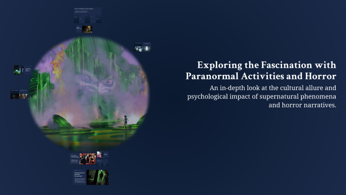 Exploring the Fascination with Paranormal Activities and Horror by ss ...