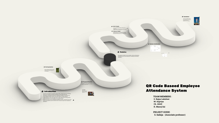 QR Code Employee Attendance System by h m on Prezi