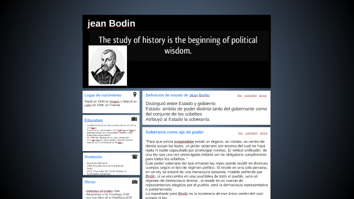 jean Bodin by on Prezi