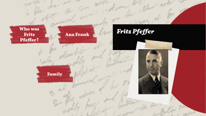 Fritz Pfeffer by VICTORIA MALENA OCAMPO on Prezi