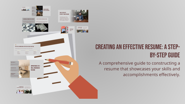 Creating an Effective Resume: A Step-by-Step Guide by Zamzam Mosleh on ...