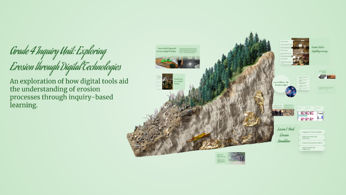 Grade 4 Inquiry Unit: Exploring Erosion through Digital Technologies by ...
