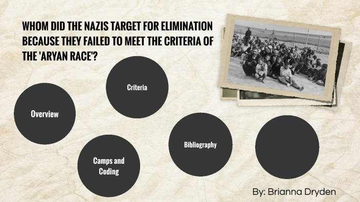 Nazis and the "Aryan Race" by Brianna Dryden on Prezi