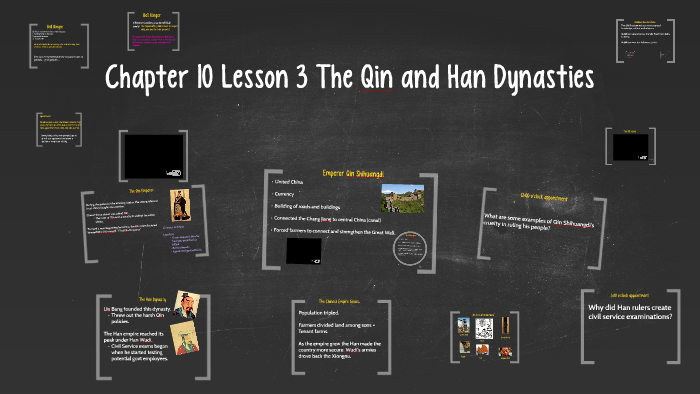 Chapter 10 Lesson 3 The Qin and Han Dynasties by Rachel McGee on Prezi
