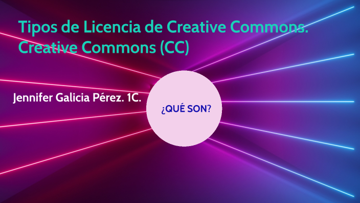 Tipos de Licencia de Creative Commons. by Fer Galicia on Prezi
