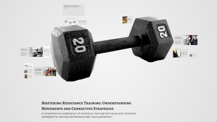 Mastering Resistance Training: Understanding Movements and Corrective ...