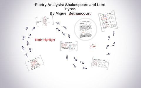 Poetry Analysis: Shakespeare and Lord Byron by Miguel Bethancourt on Prezi