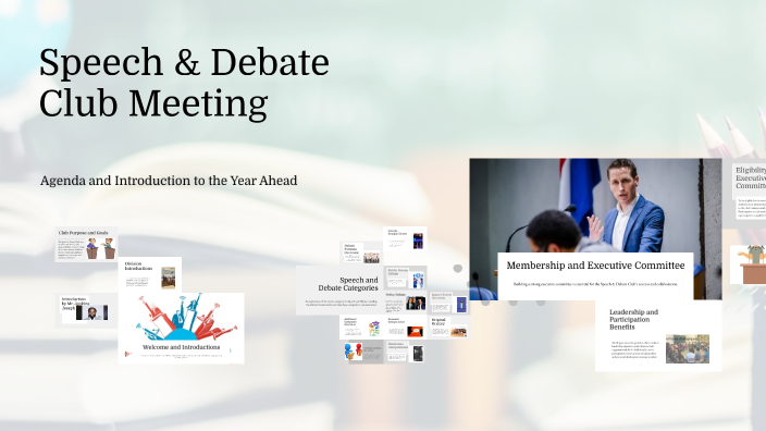 Speech & Debate Club Meeting by Jenkins Joseph on Prezi