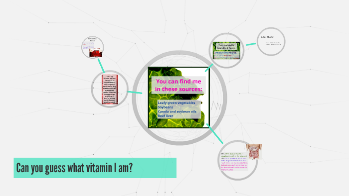 Can you guess what vitamin I am? by Madison Wakeman on Prezi