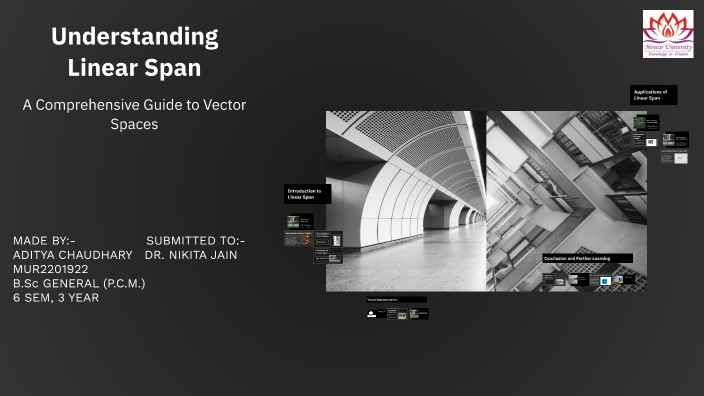 Understanding Linear Span by Nugraj Pratap Singh on Prezi
