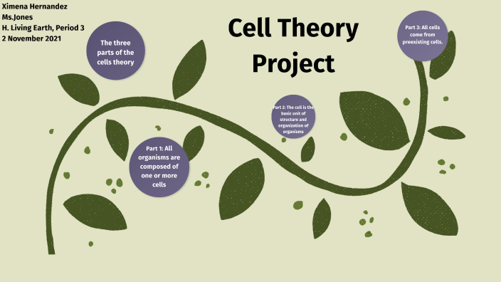 Cell Theory project by Ximena Hernandez on Prezi