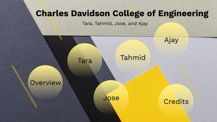 Charles Davidson College of Engineering by Tara J on Prezi