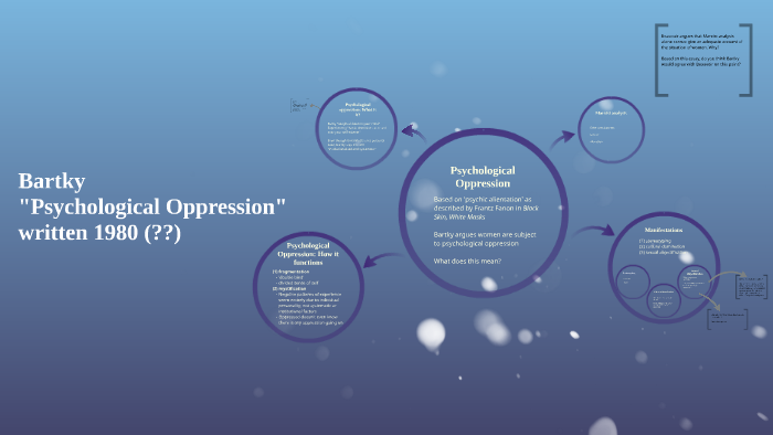 Psychological Oppression by Margaret Steele on Prezi