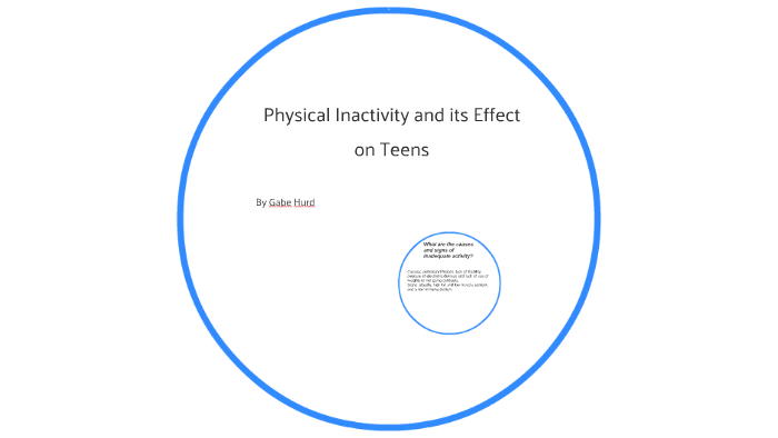 Physical Inactivity and How to Solve it by Gabriel Hurd on Prezi