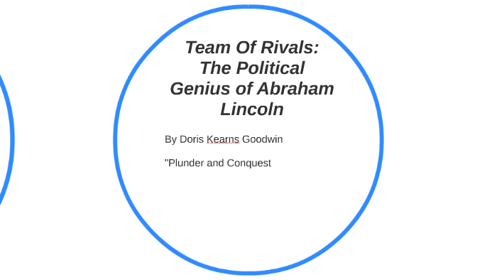 Team Of Rivals: The Political Genius of Abraham Lincoln by Chris Jaax ...