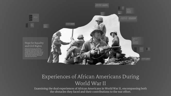 Experiences of African Americans During World War II by Abdurahman ...