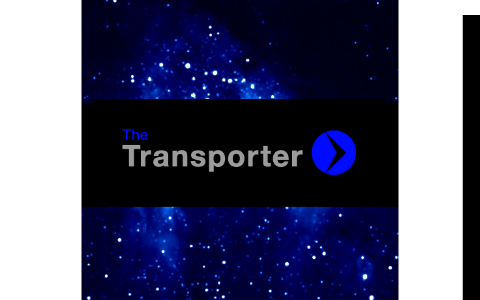 The Transporter logo development by Veronica Van Gogh