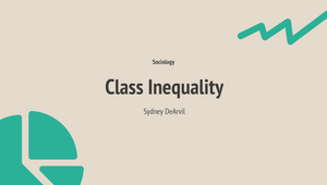 Class Inequality by Sydney DeArvil on Prezi Design