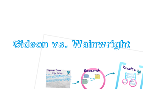 Gideon vs. Wainwright by Allison Snook on Prezi
