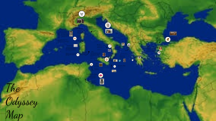 The Odyssey Map by Zaida L Knight on Prezi