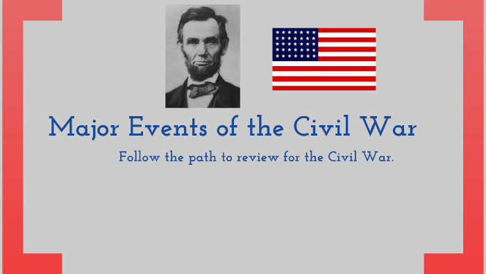 Major Civil War Events by Robert Ricker on Prezi