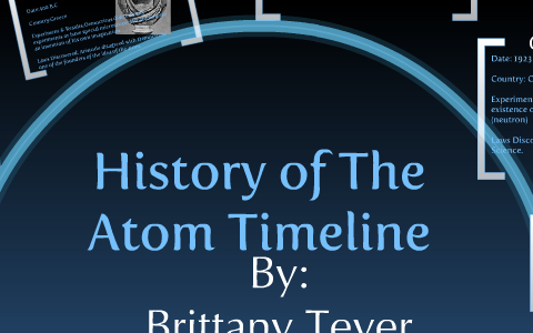 History of Atom Timeline Project by Briana Jenkins on Prezi