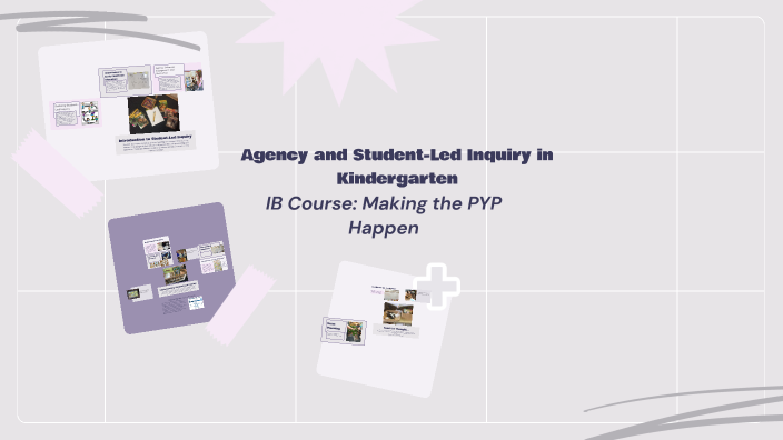 PYP Student-Led Inquiry in Kindergarten by Kat Kretch on Prezi