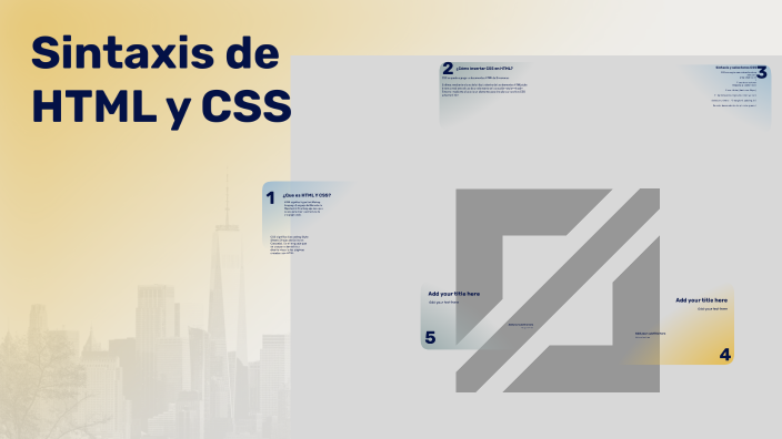 Sintaxis de HTML y CSS by miguel najar on Prezi
