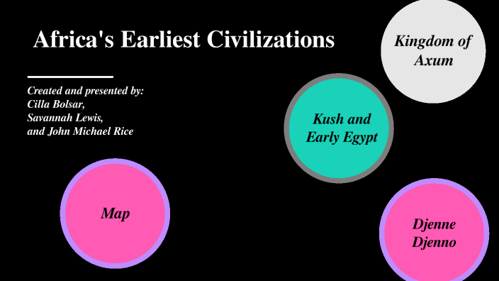 Africa's Earliest Civilizations by John Michael Rice on Prezi