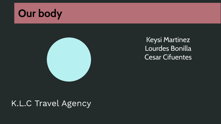 Travel Brochure of the body system by Lourdes Bonilla on Prezi