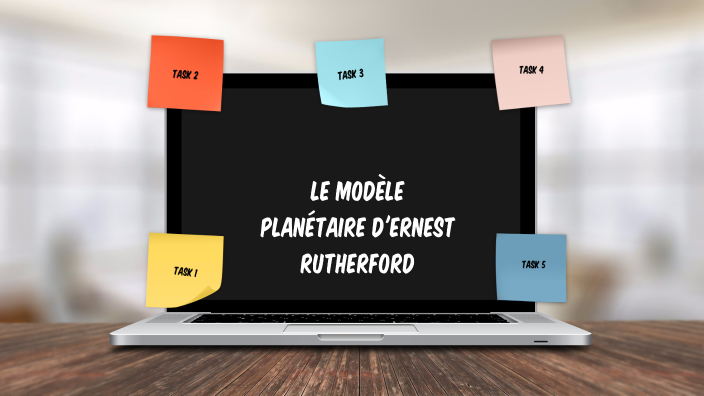 Modèle planétaire d'Ernest Rutherford by Zizou Ben on Prezi