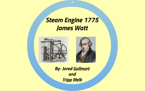 Steam Engine 1775 James Watt by Jared Guilmart on Prezi