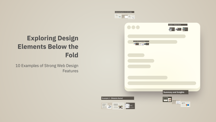 Exploring Design Elements Below the Fold by jakobe Hines on Prezi