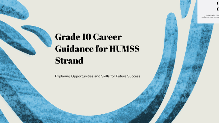 Grade 10 Career Guidance for HUMSS Strand by edilmar tejerero on Prezi