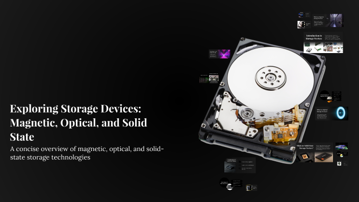 Exploring Storage Devices: Magnetic, Optical, and Solid State by Pendo ...