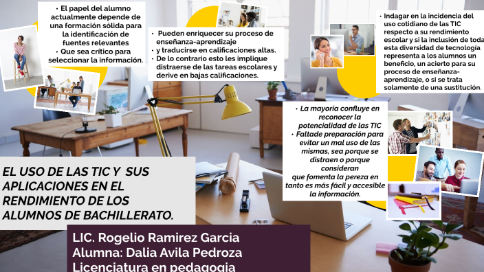 EL USO DE LAS TIC by Dalia Avila pedroza on Prezi