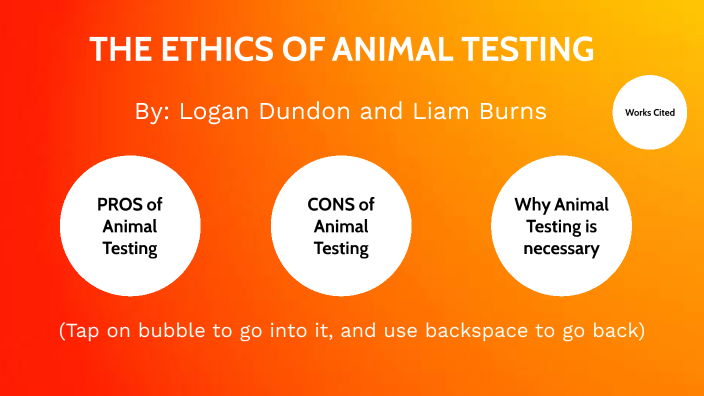 The Ethics of Animal Testing by Logan Dundon on Prezi