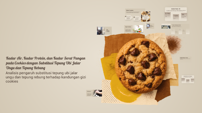 Kadar Air, Kadar Protein, dan Kadar Serat Pangan pada Cookies dengan ...