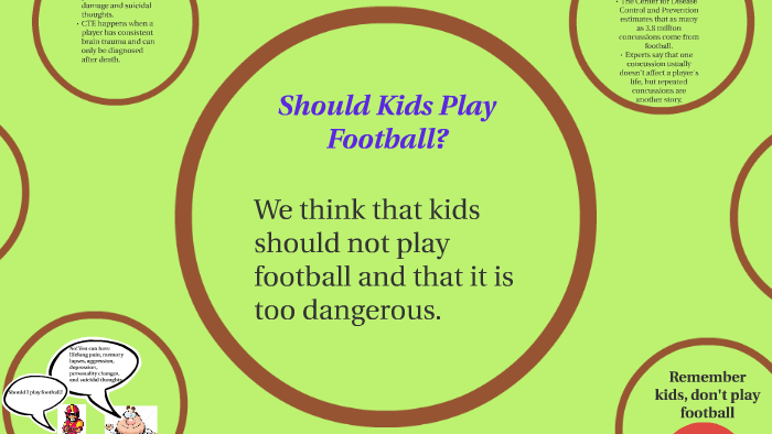 Should Kids Play Football? by Eric Zhang on Prezi