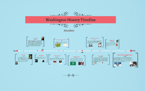 Washington History Timeline by Maia A on Prezi