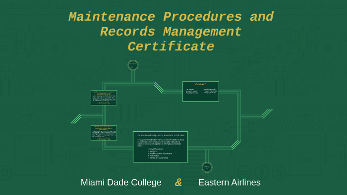 Maintenance Procedures and Records Management Certificate by Jennifer ...
