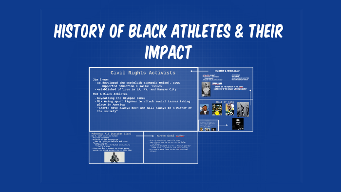 History of black athletes & their impact by Eric O'Brien on Prezi