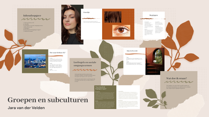Groepen en subculturen by Jara Van der velden on Prezi