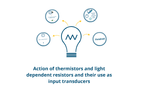 Describe the action of thermistors and light dependent resistors and ...