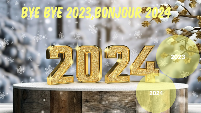 Bye Bye 2023, Bonjour 2024 by Andrew Nathan Tazong on Prezi